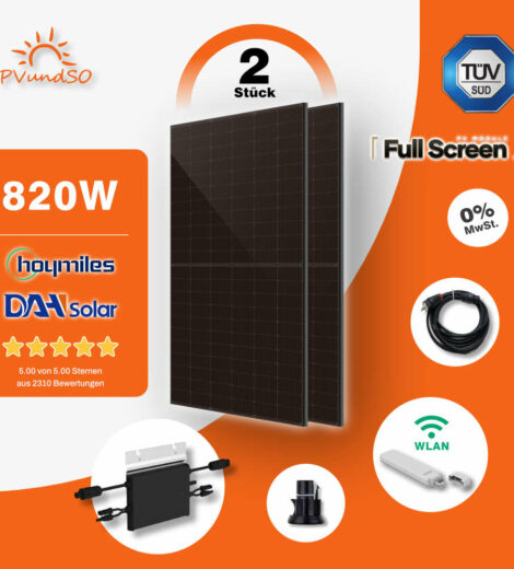 Balkonkraftwerke > 600W / 800W | 2 Module - Balkonkraftwerk